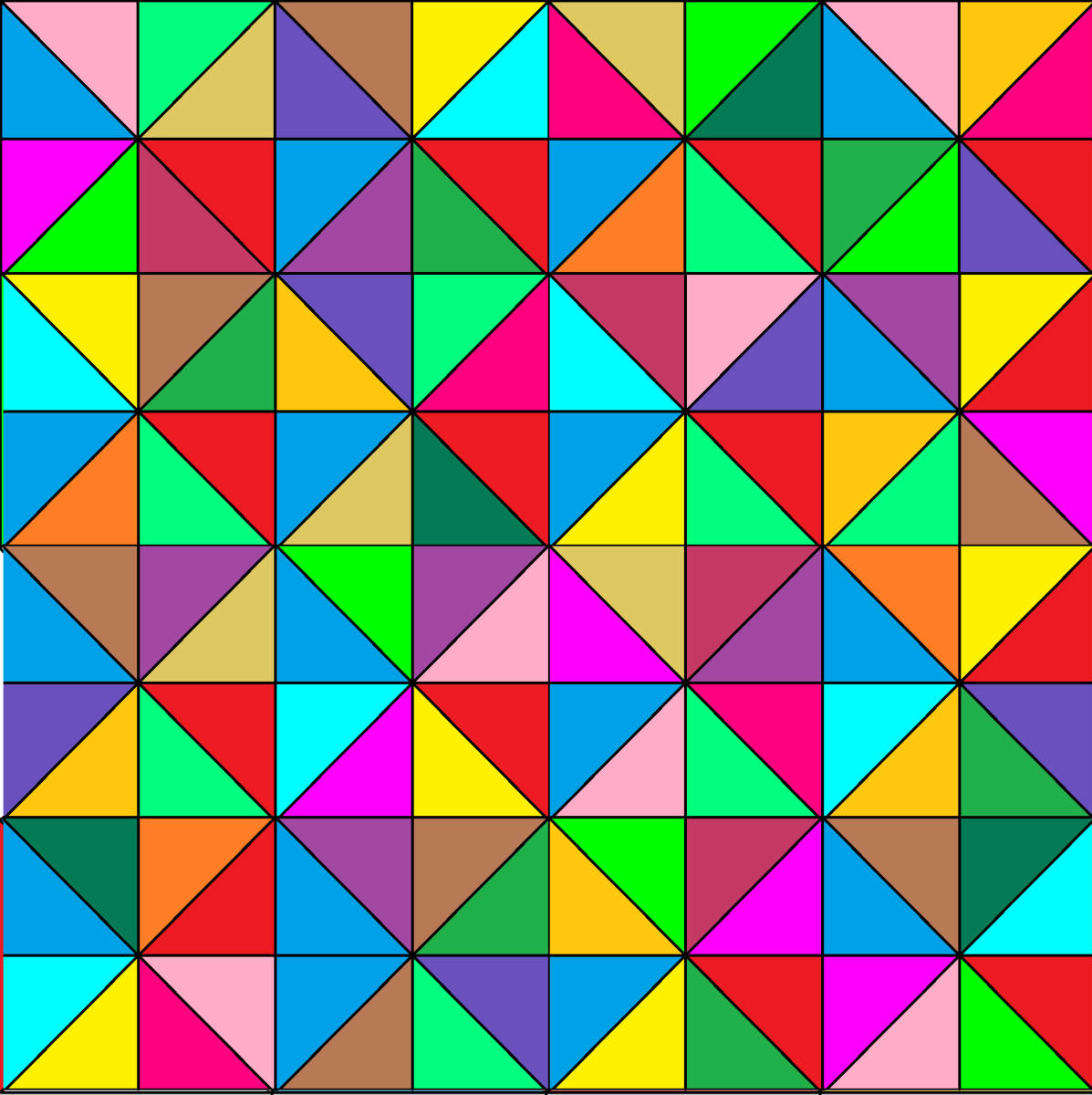 Solve SQUARES OR TRIANGLES jigsaw puzzle online with 400 pieces