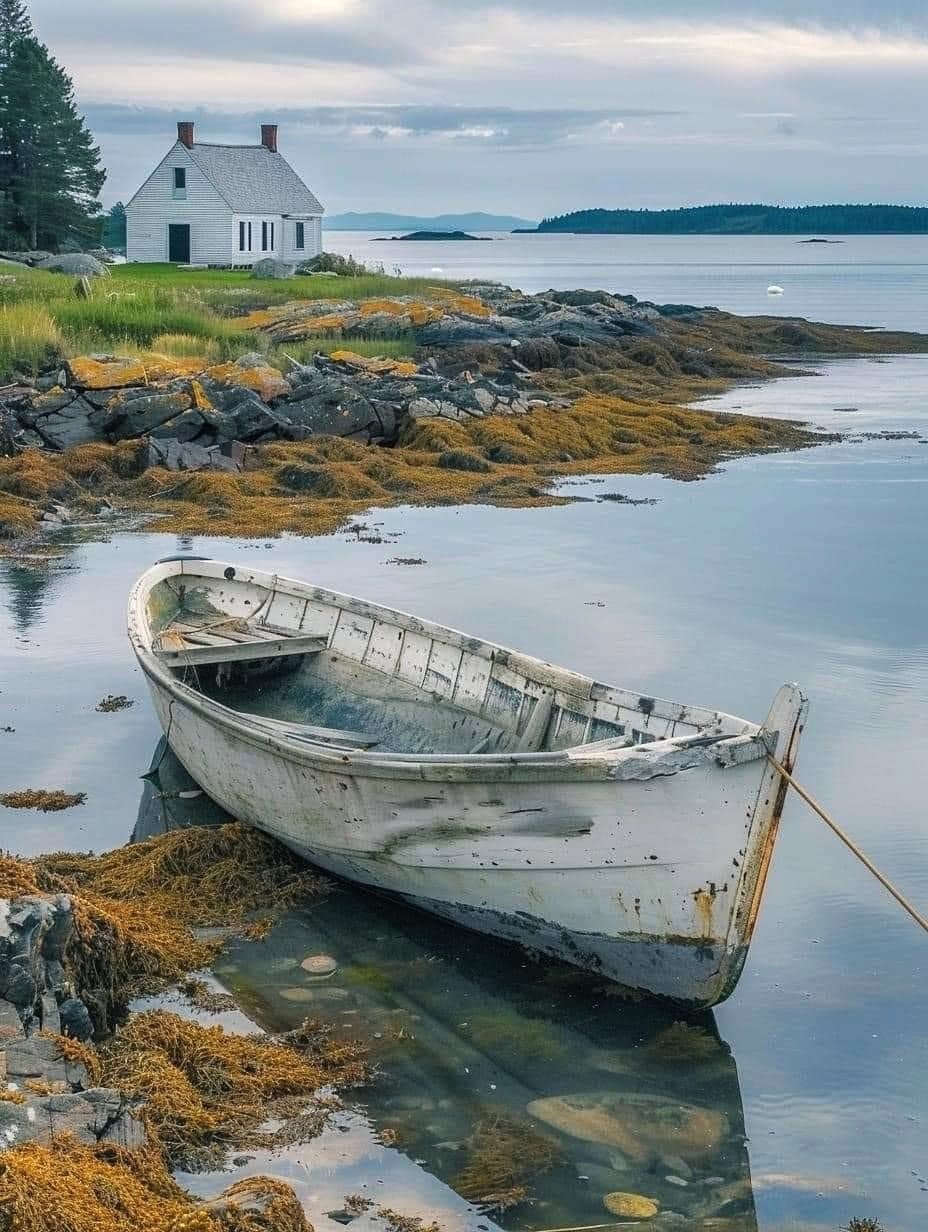 Solve Northern Maine coast jigsaw puzzle online with 35 pieces