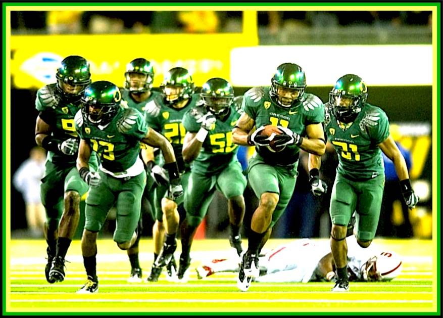 Solve THEME: Numbers - Oregon Ducks Uniforms! jigsaw puzzle online with ...