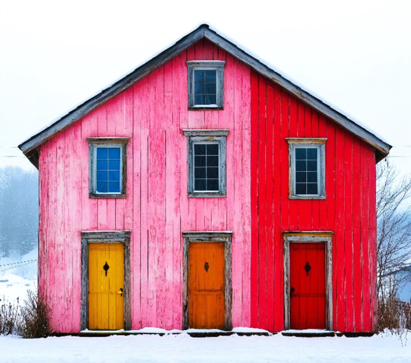 Solve Casas de Colores jigsaw puzzle online with 195 pieces