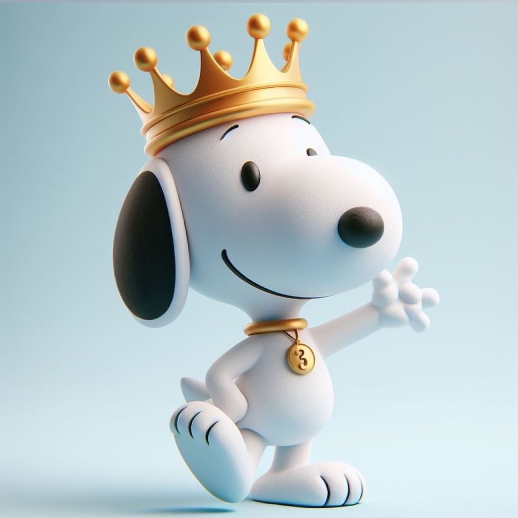 Solve King snoopy jigsaw puzzle online with 256 pieces