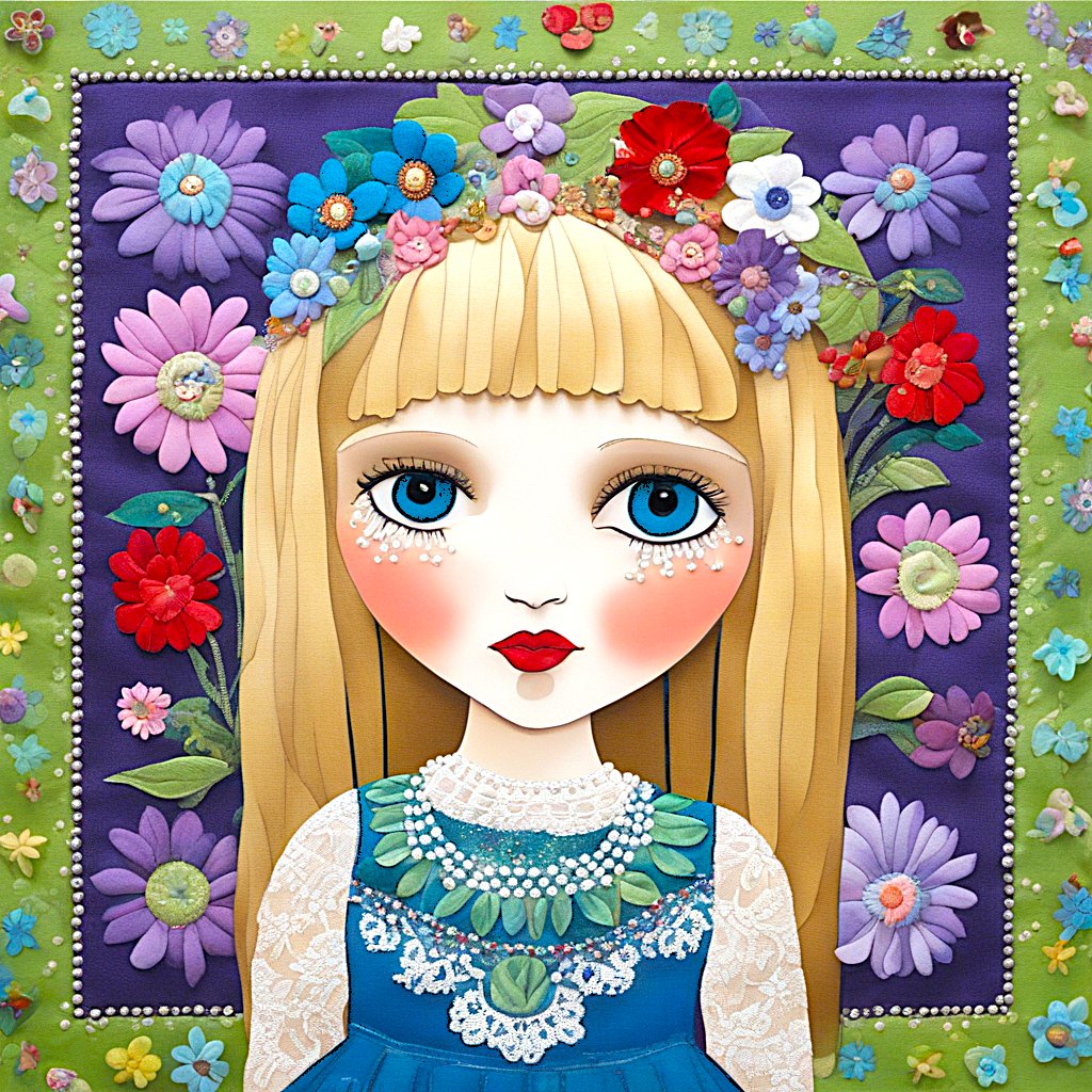 Solve Polly-Anna jigsaw puzzle online with 100 pieces