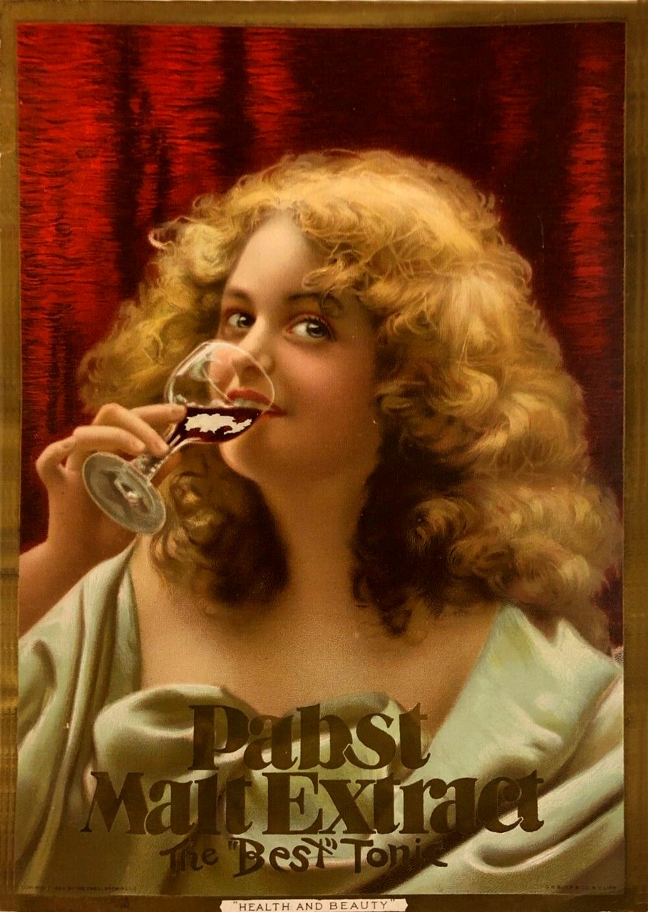 Solve Pabst Malt Extract, The Best Tonic, trade card jigsaw puzzle ...