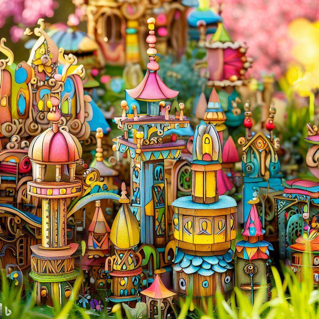 Solve Fae Village jigsaw puzzle online with 256 pieces