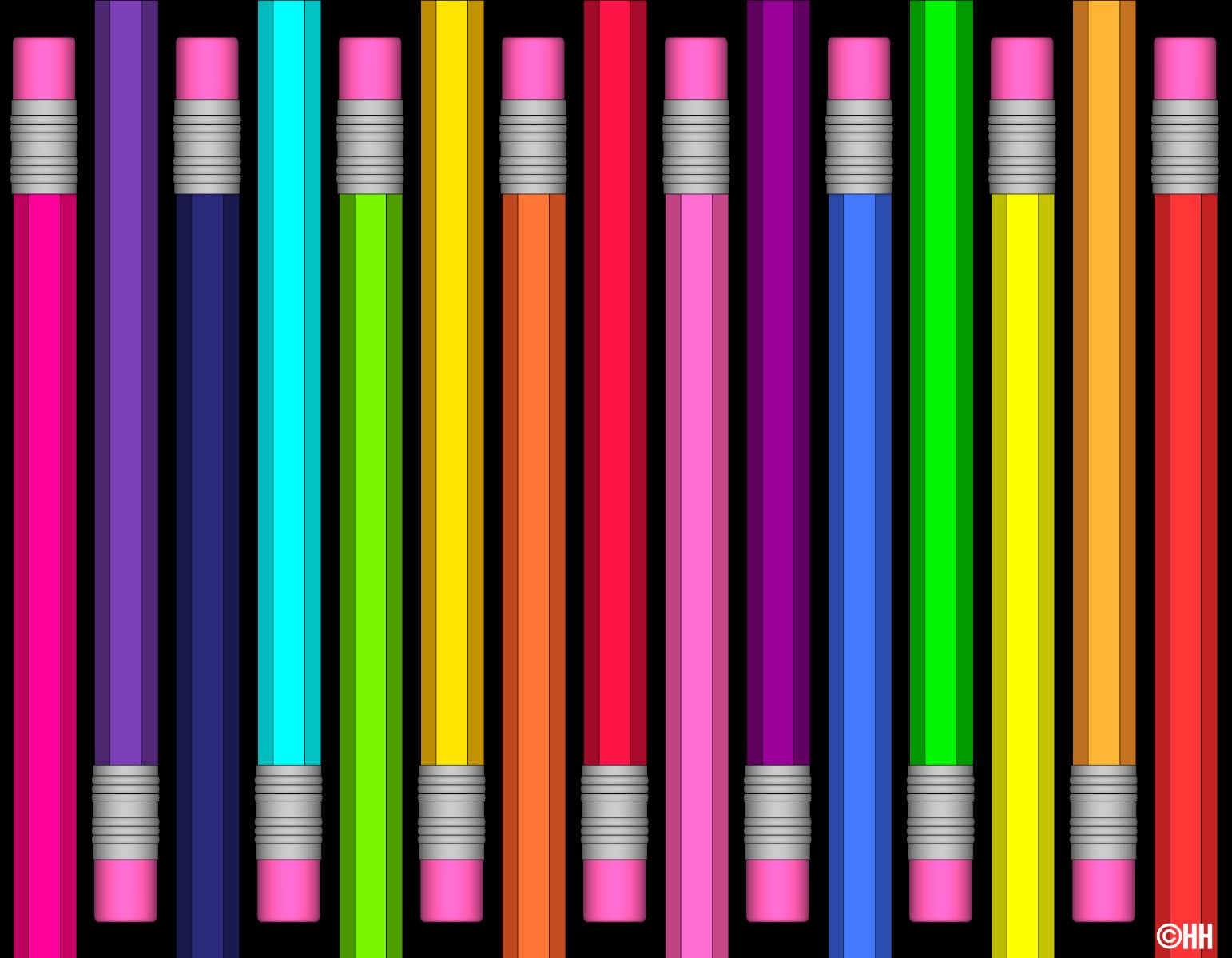 Solve pencils jigsaw puzzle online with 48 pieces