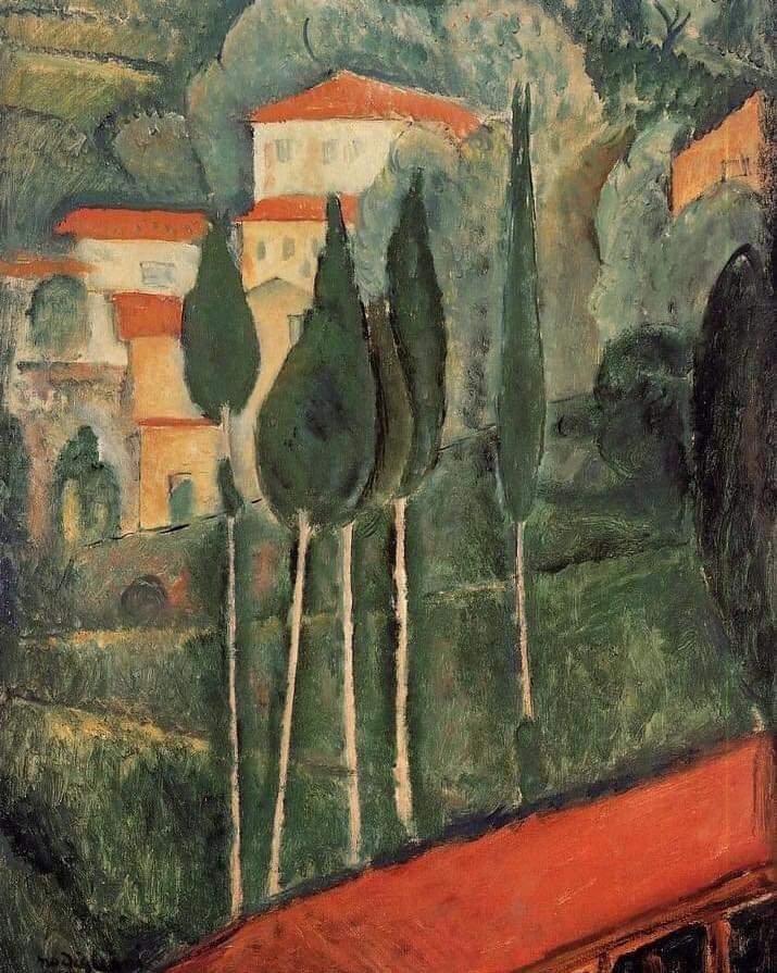 Jigsaw Puzzle | 20 pieces | Modigliani , Southern French landscape | Jigidi