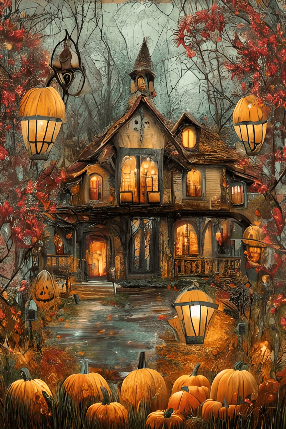 Solve A Haunted House...Come In... jigsaw puzzle online with 96 pieces