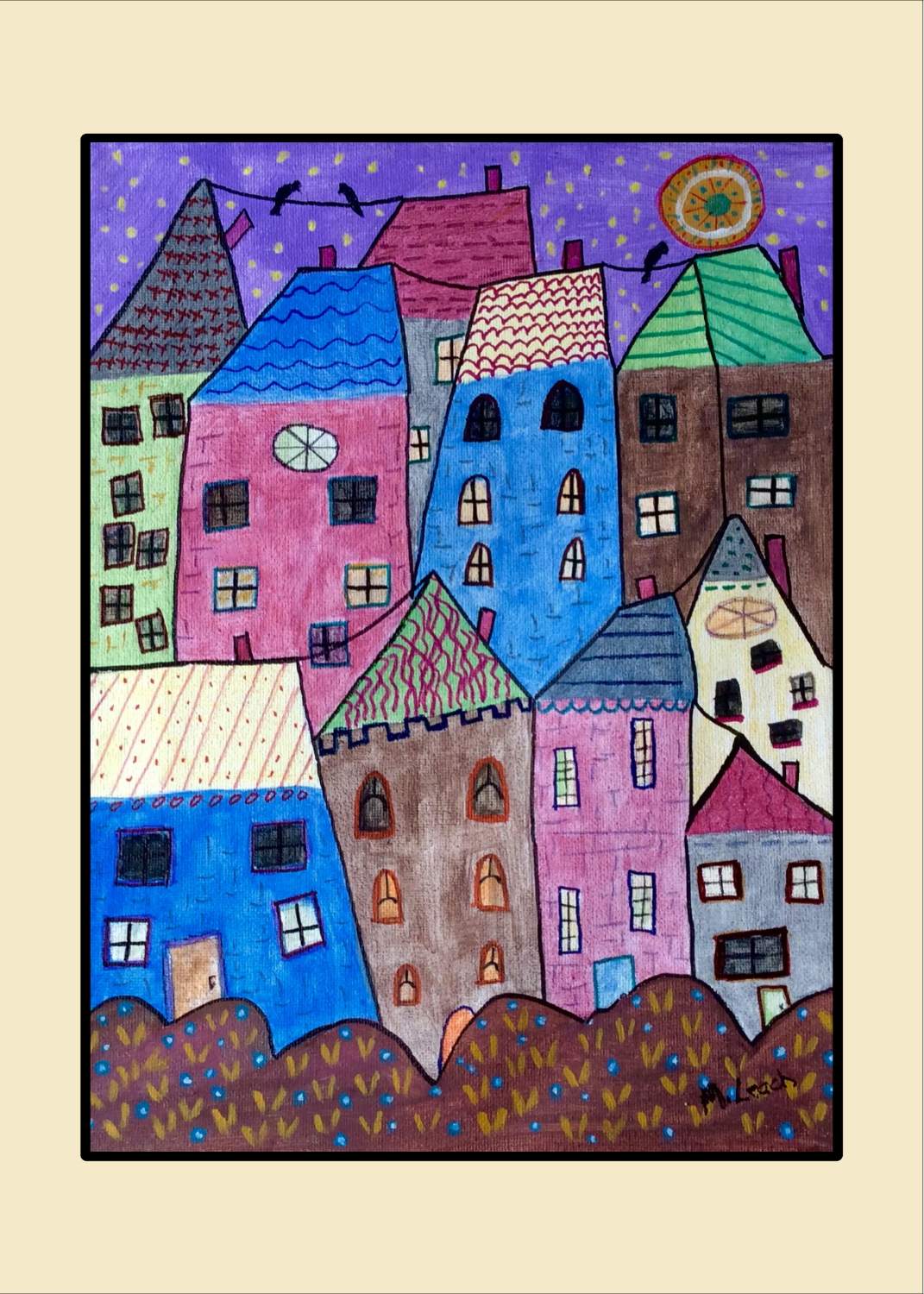 Solve Neighborhood jigsaw puzzle online with 117 pieces