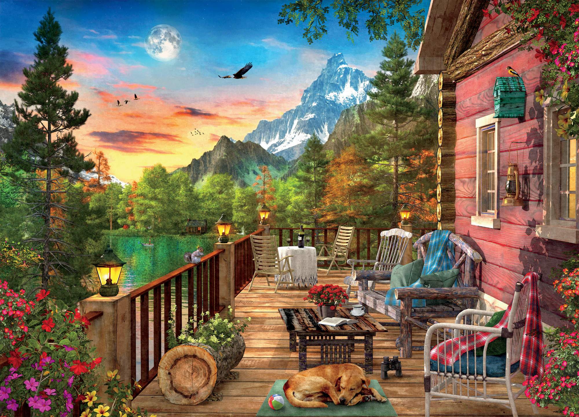 Solve Weekend Retreat jigsaw puzzle online with 560 pieces