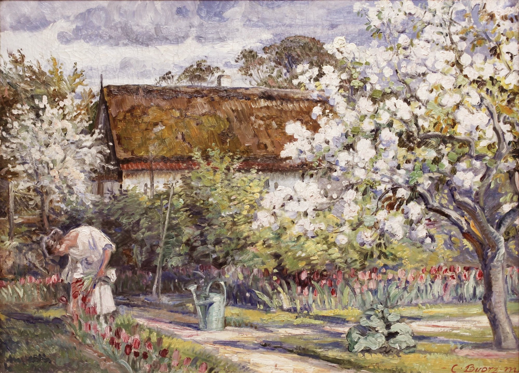 Solve Spring - Carl Budtz Møller jigsaw puzzle online with 252 pieces