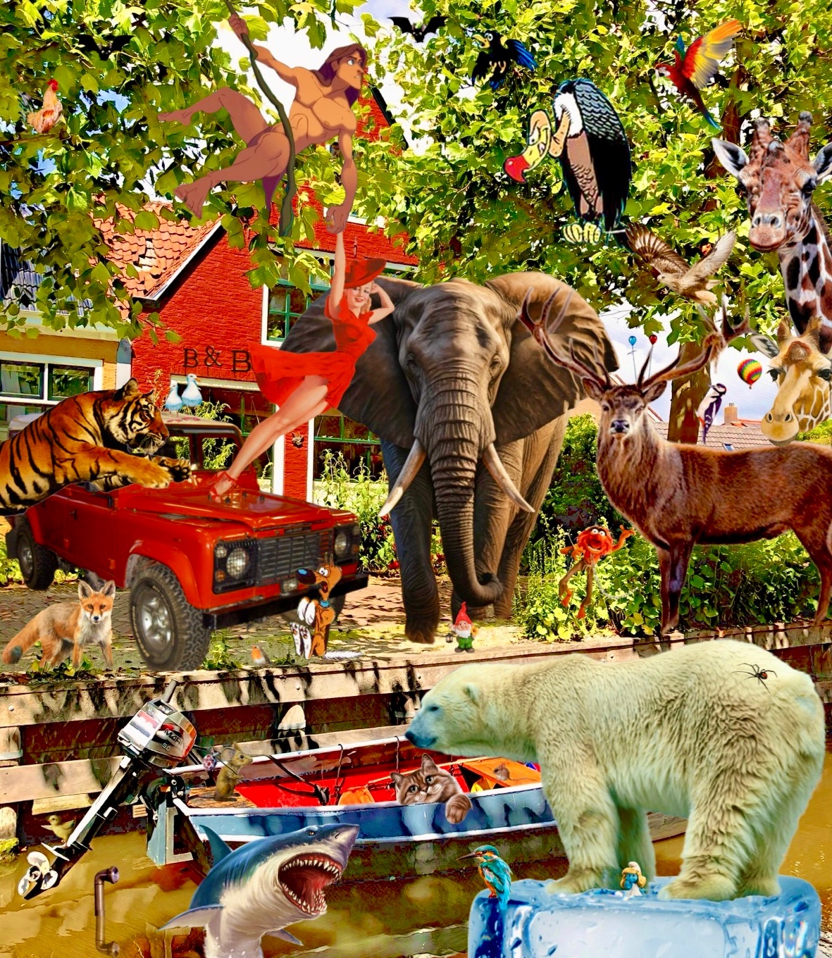 Solve Belachelijk grote puzzel 🐣 jigsaw puzzle online with 440 pieces