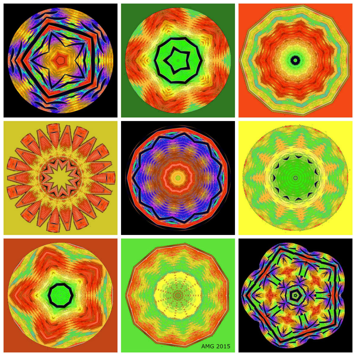 Solve Monday Collage jigsaw puzzle online with 144 pieces