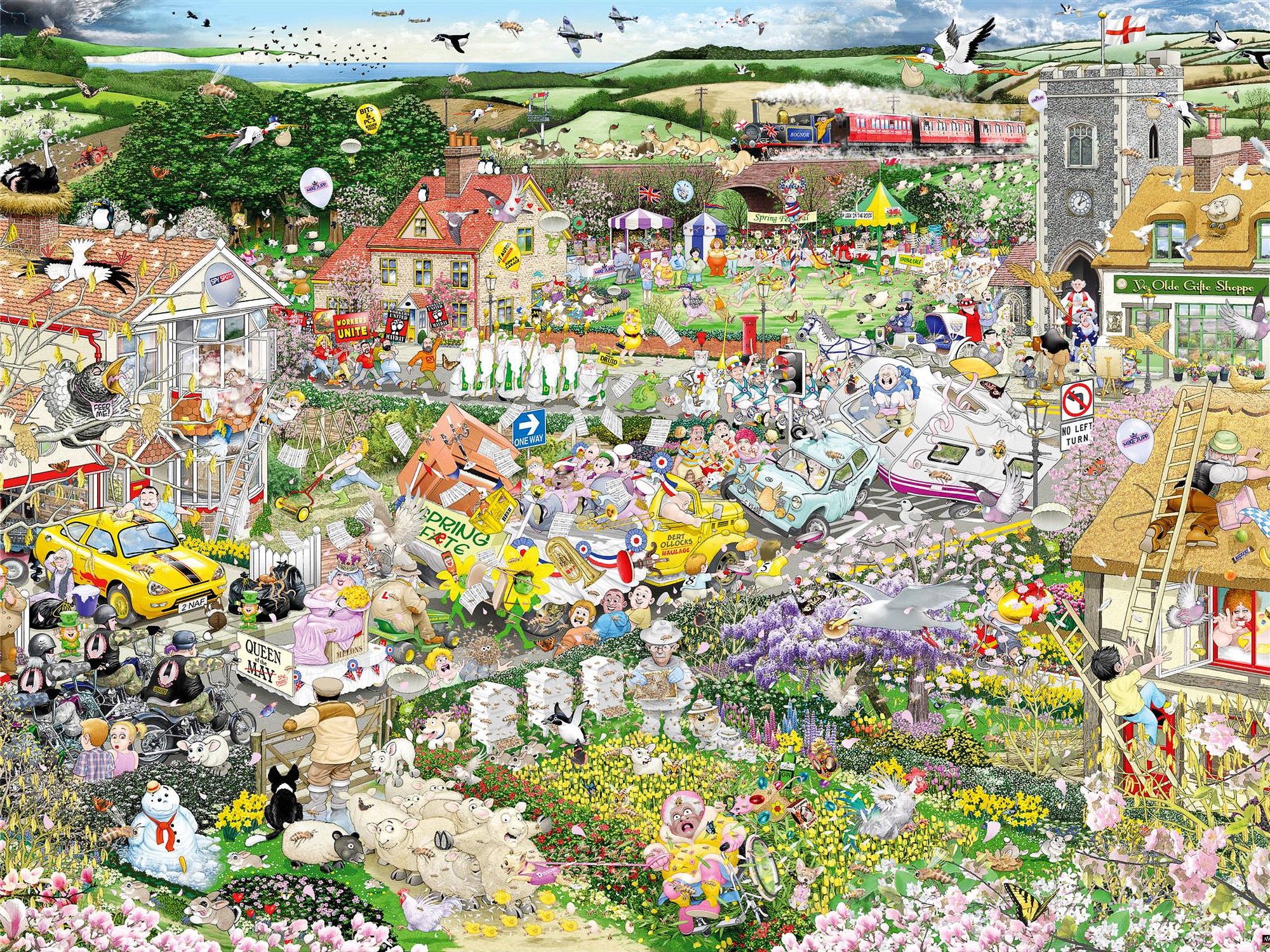 Solve I Love Spring jigsaw puzzle online with 352 pieces