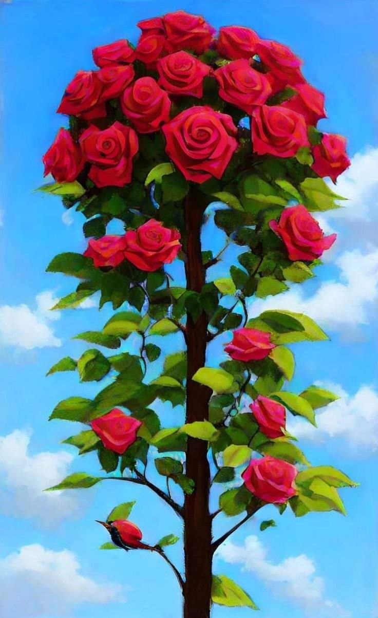 Solve Red roses jigsaw puzzle online with 84 pieces