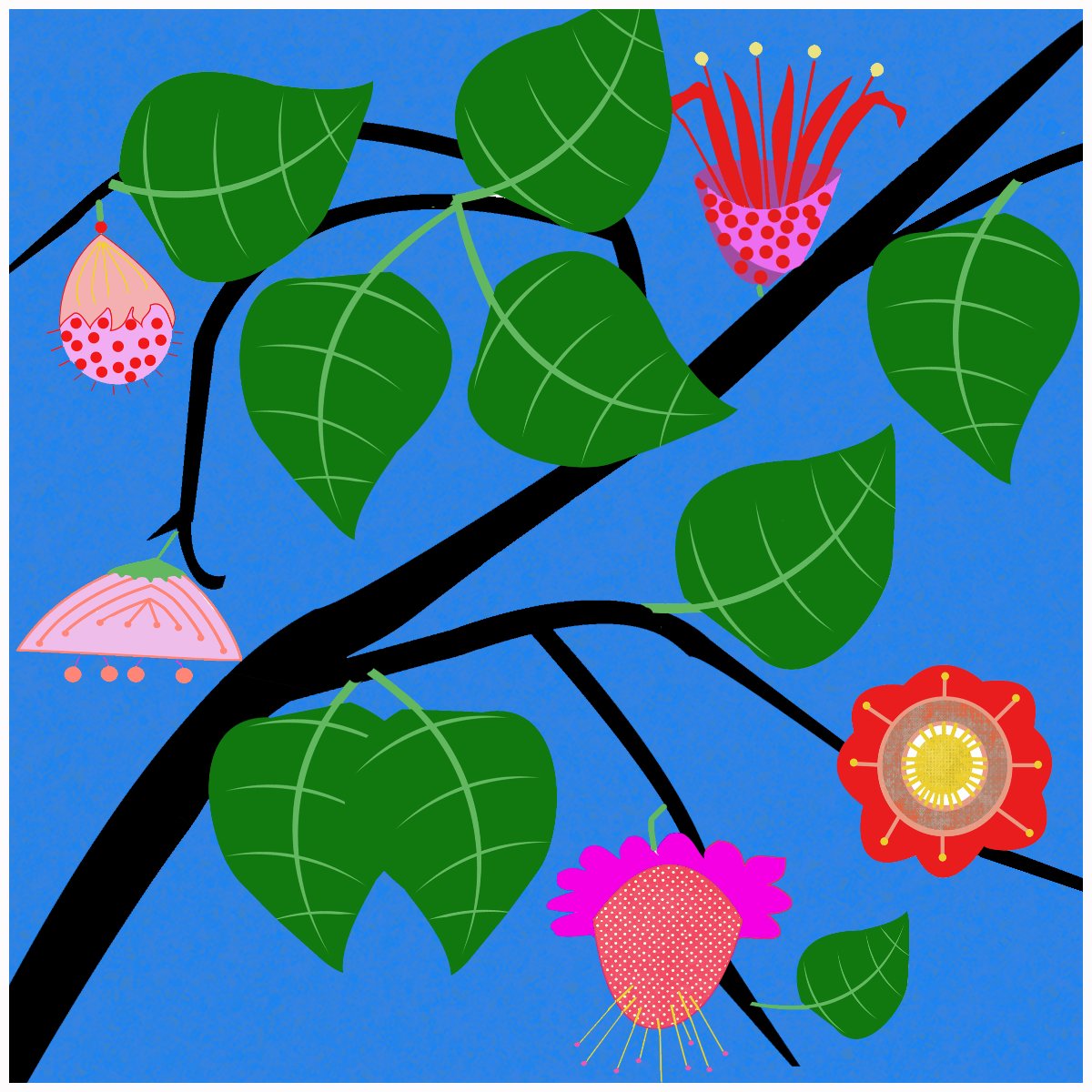 Solve Fantasy branch jigsaw puzzle online with 36 pieces