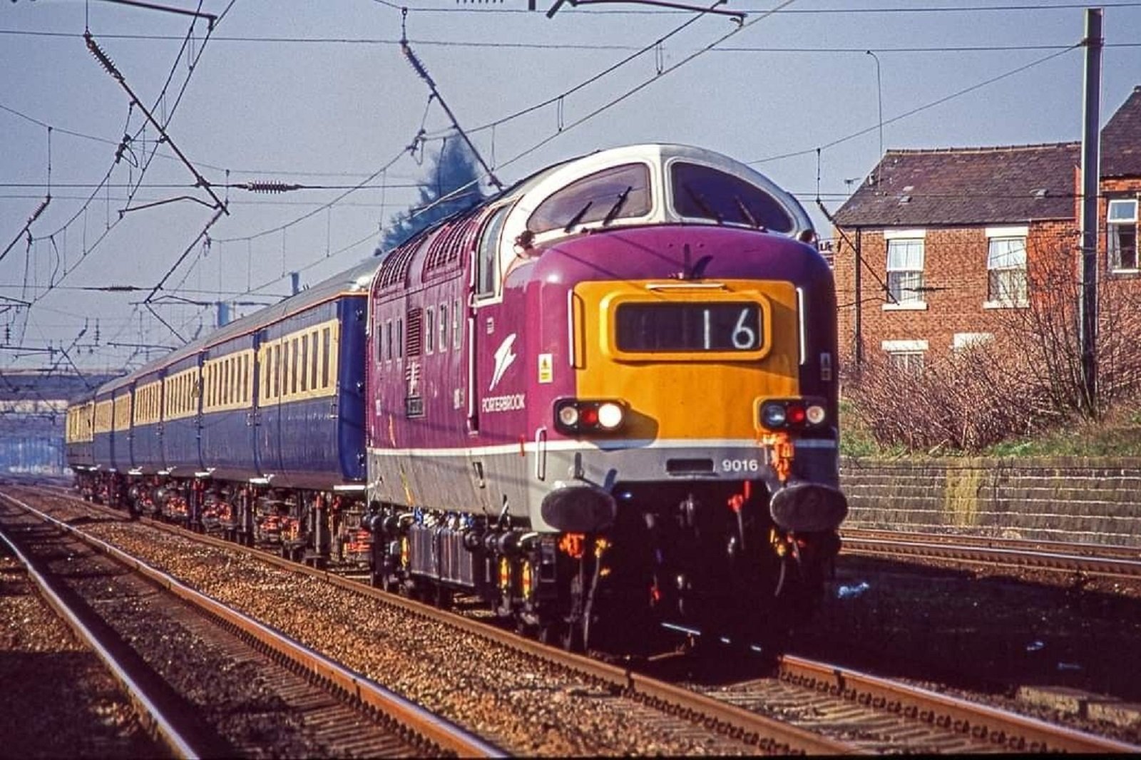 Solve BR Class 55 'Deltic' D9016 Gordon Highlander. jigsaw puzzle ...