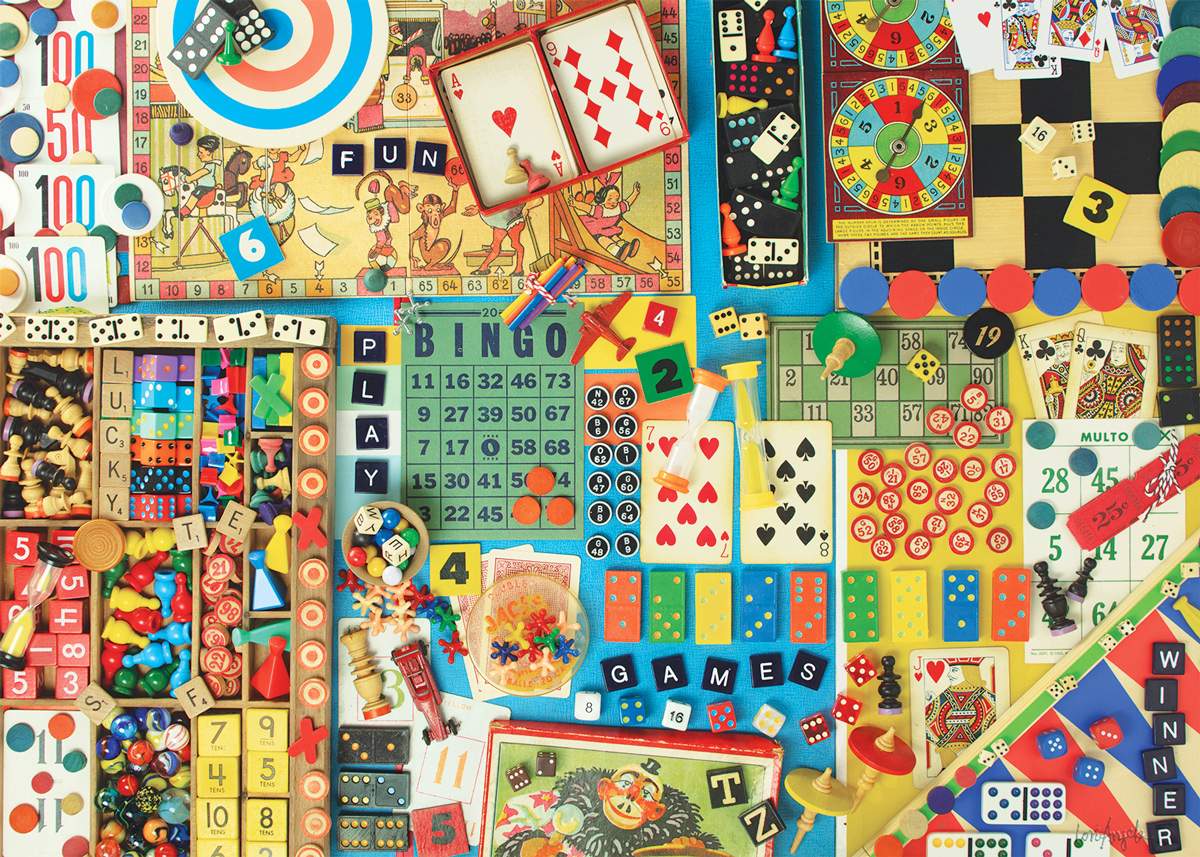 Solve Games Collage jigsaw puzzle online with 176 pieces