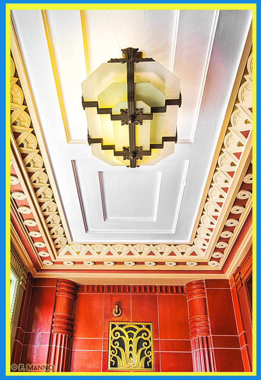 Solve ceiling of the entryway at Will Rogers High School, Tulsa ...
