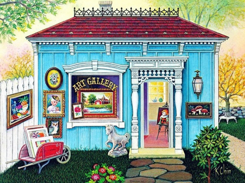 Solve Art Gallery jigsaw puzzle online with 221 pieces