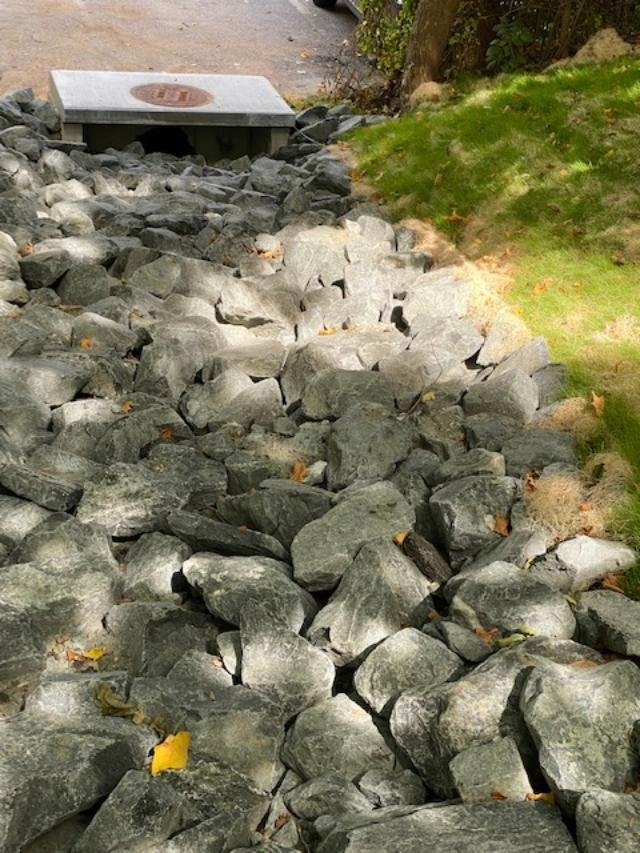 Solve New drain from the bridge jigsaw puzzle online with 20 pieces