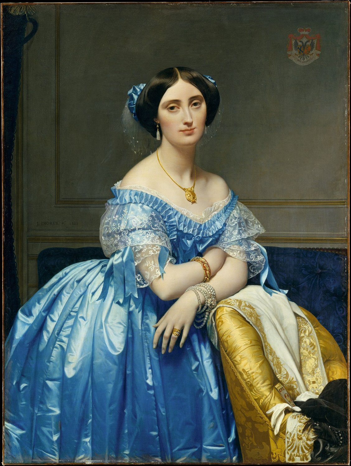 Solve The Princesse de Broglie ~ Jean-Auguste-Dominique Ingres jigsaw ...
