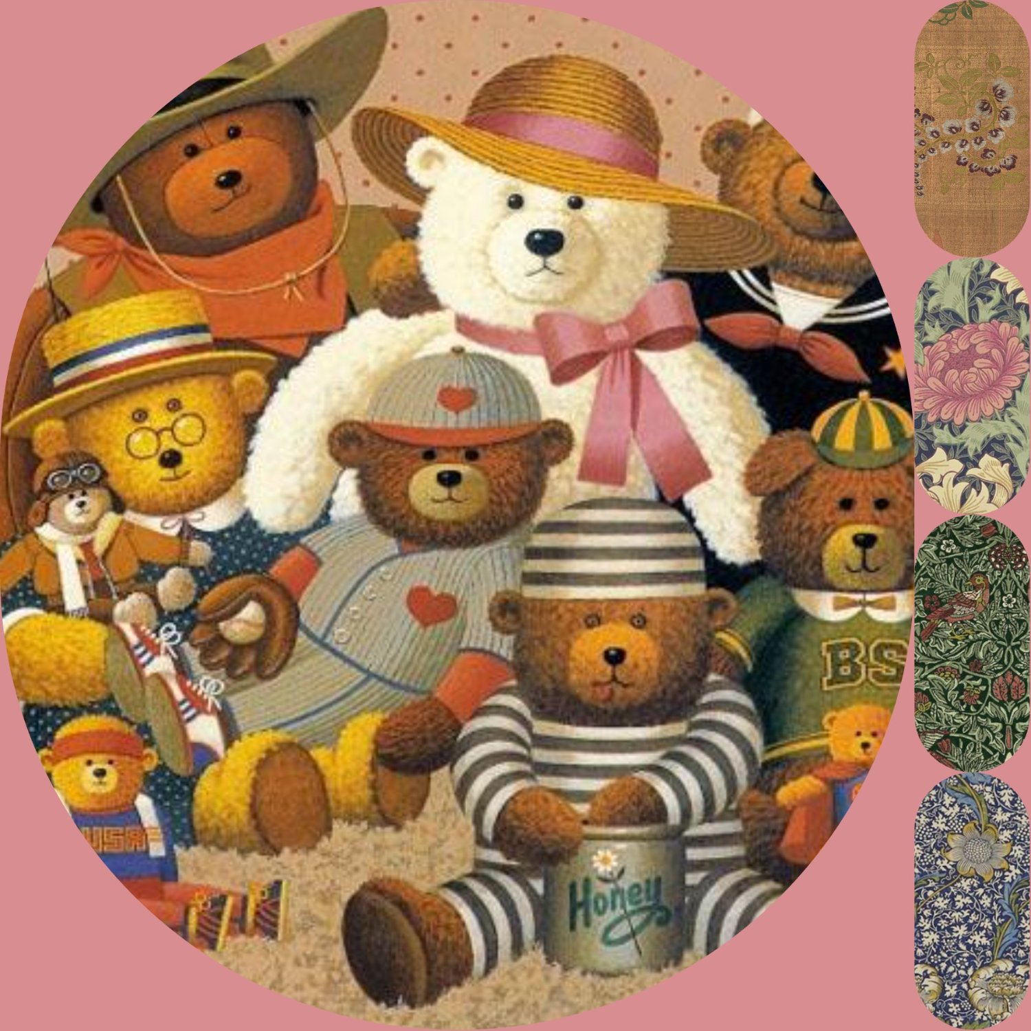 Solve Gangs all here by Charles Wysocki with Wm Morris prints: Ohi ...