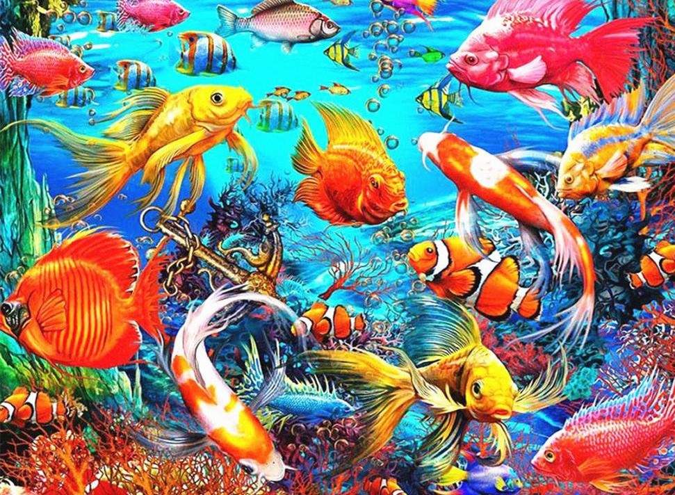 Solve Aquarium jigsaw puzzle online with 108 pieces