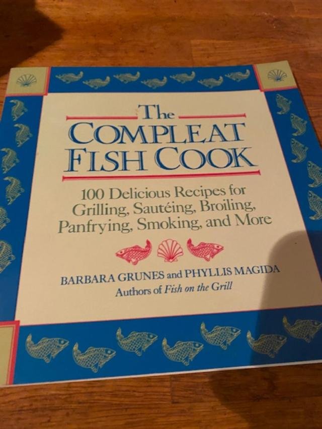 Solve The Compleat fish cookbook jigsaw puzzle online with 20 pieces