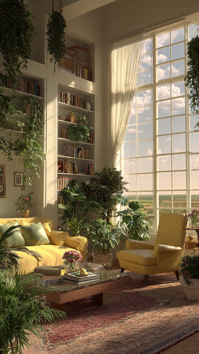 Solve living room jigsaw puzzle online with 66 pieces