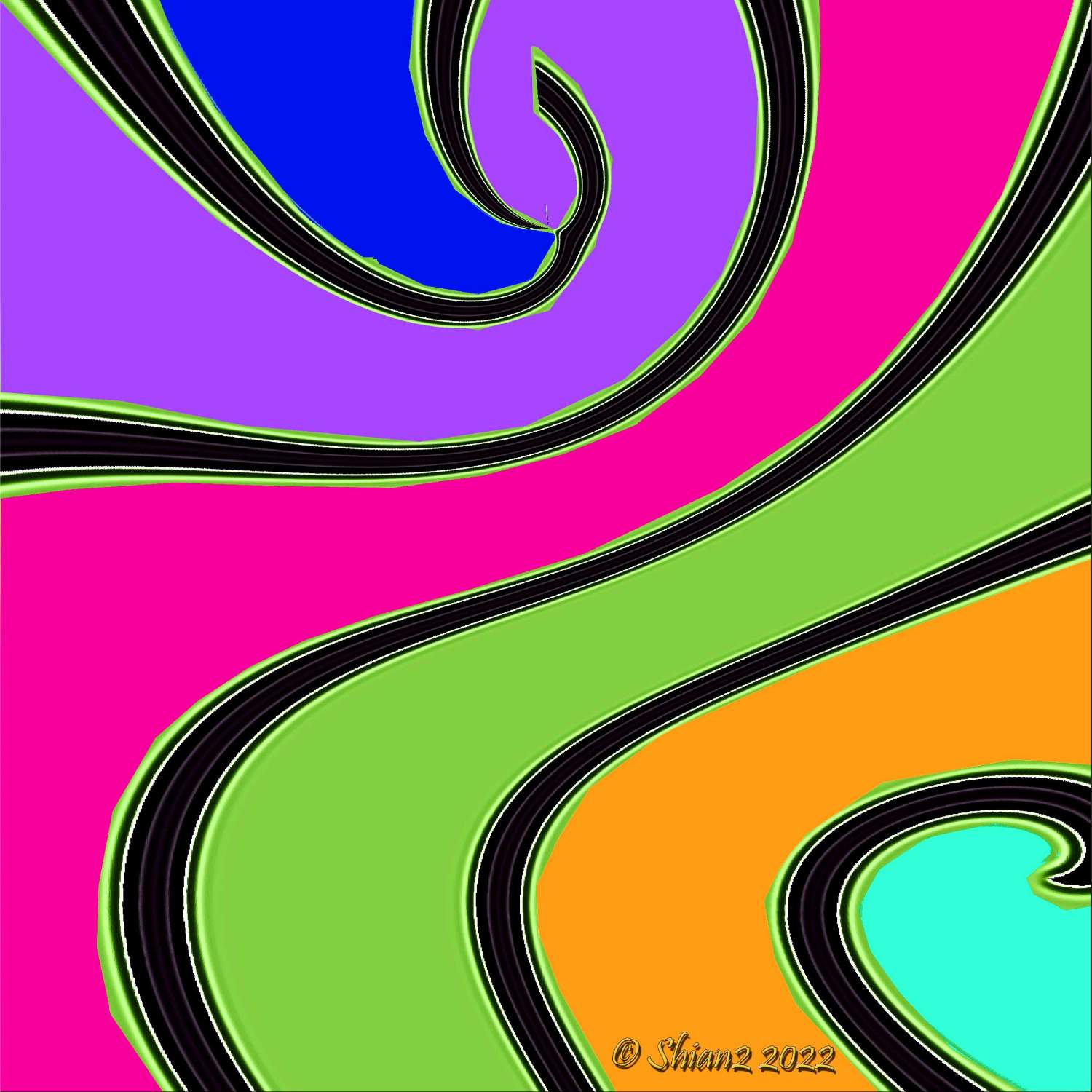 Solve Colours on a Slant jigsaw puzzle online with 225 pieces