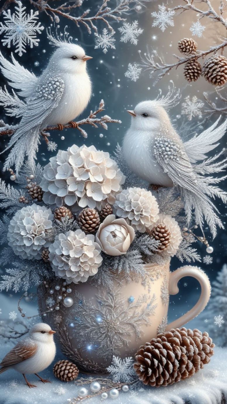 Solve Winter Design jigsaw puzzle online with 28 pieces