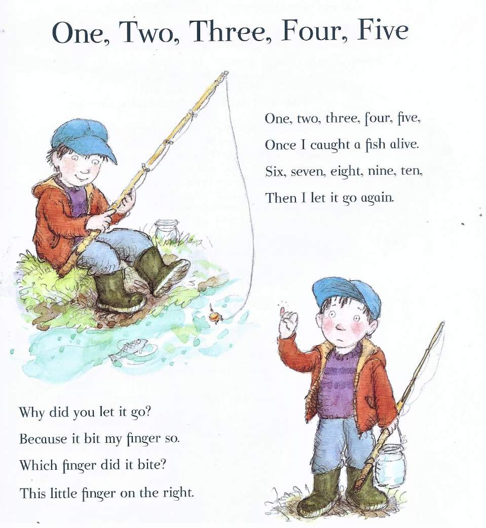 Solve Numbers Nursery Rhyme One, Two, Three, Four, Five jigsaw puzzle ...