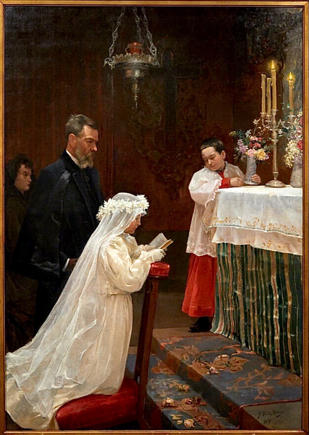 Solve First Communion, 1896, Pablo Picasso (1881-1973) jigsaw puzzle ...