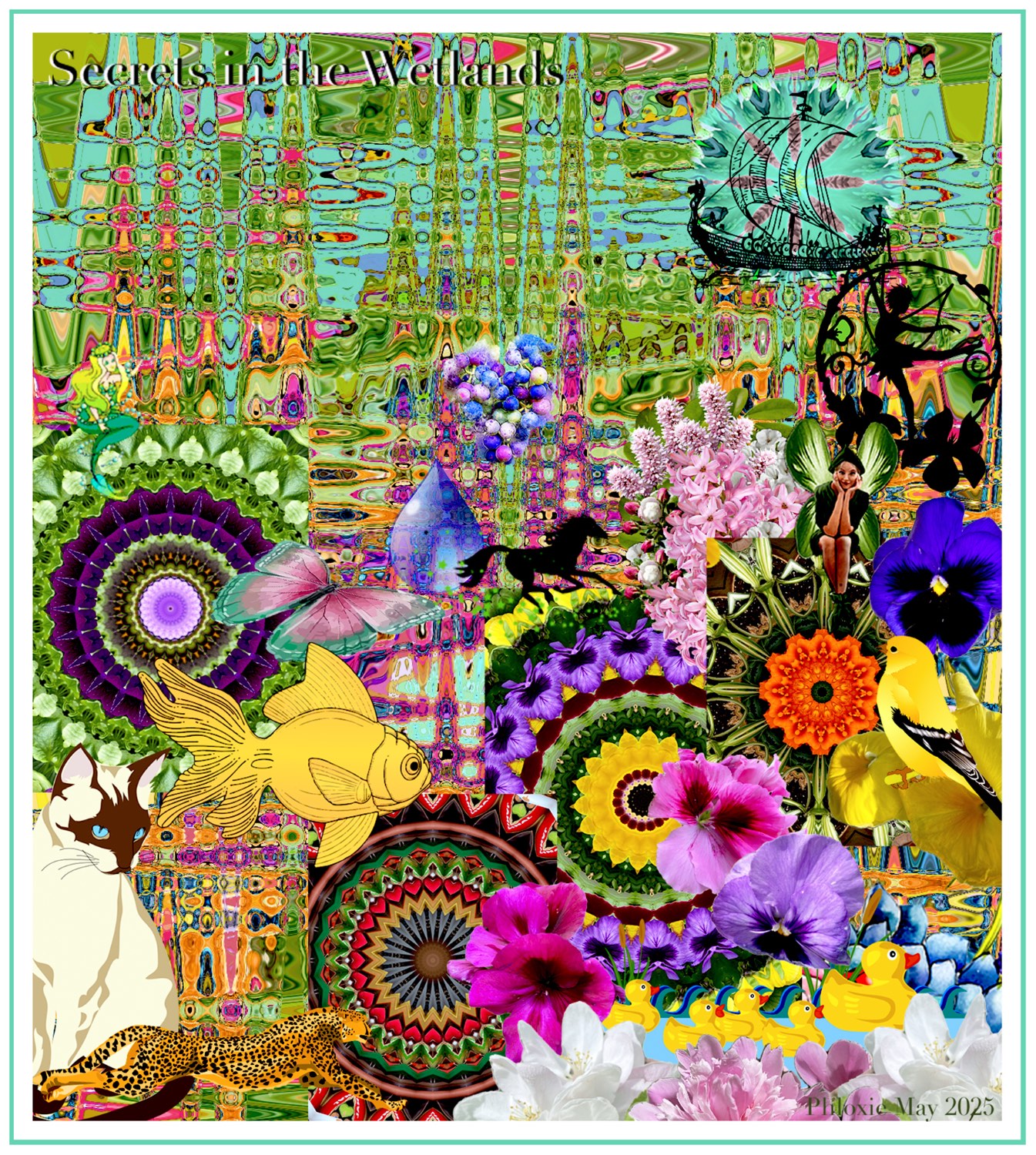 Solve Secerts in the Wetlands jigsaw puzzle online with 99 pieces