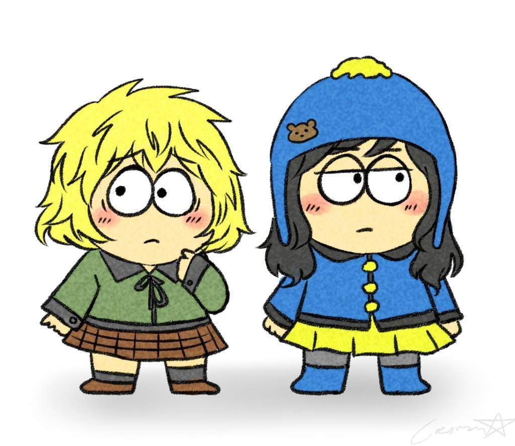 Solve Tweek and Craig Genderbend jigsaw puzzle online with 156 pieces