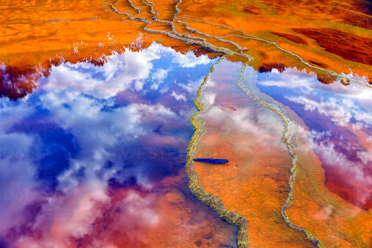 Solve Mineral laden water in Rio Tinto river in Minas de Rio Tinto ...