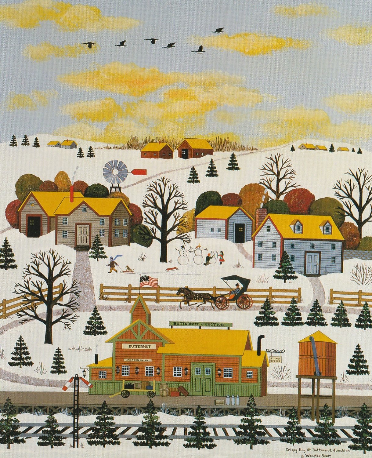 Solve Crispy Day at Butternut Junction {Jane Wooster Scott} jigsaw ...
