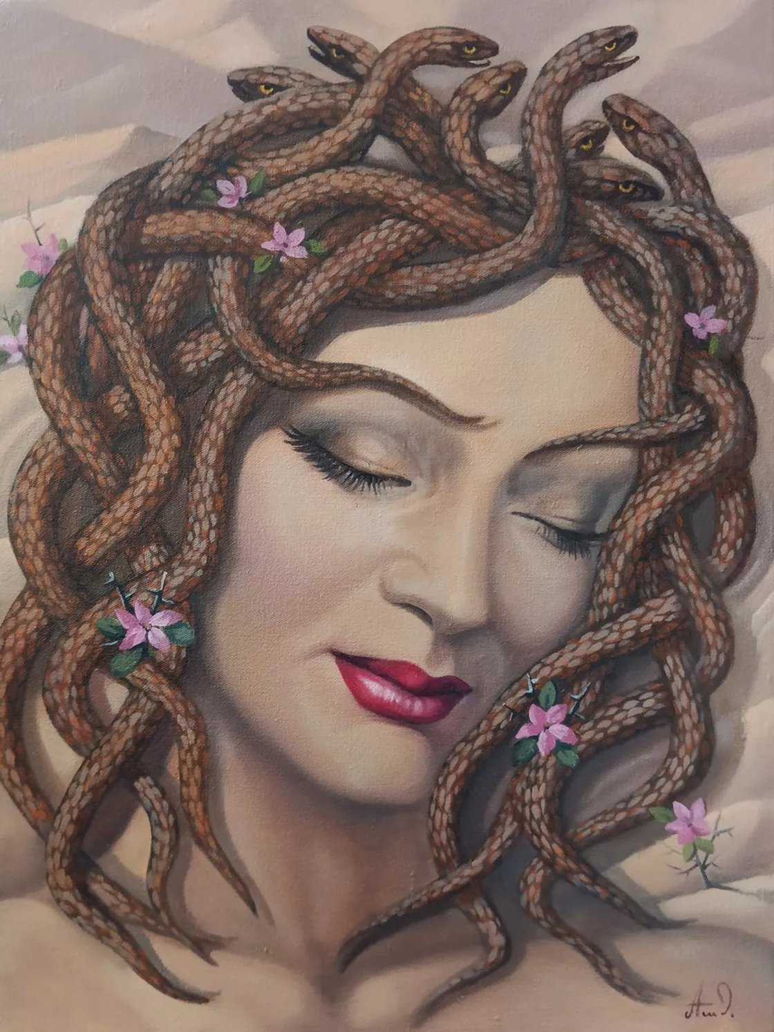 Solve Artush Voskanyan Artwork - 'Mating Season' jigsaw puzzle online ...