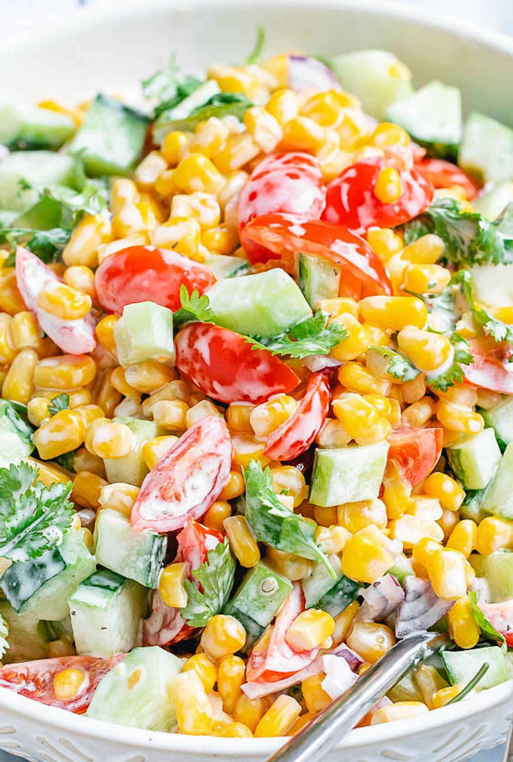 Solve Corn Salad 🥗 jigsaw puzzle online with 70 pieces