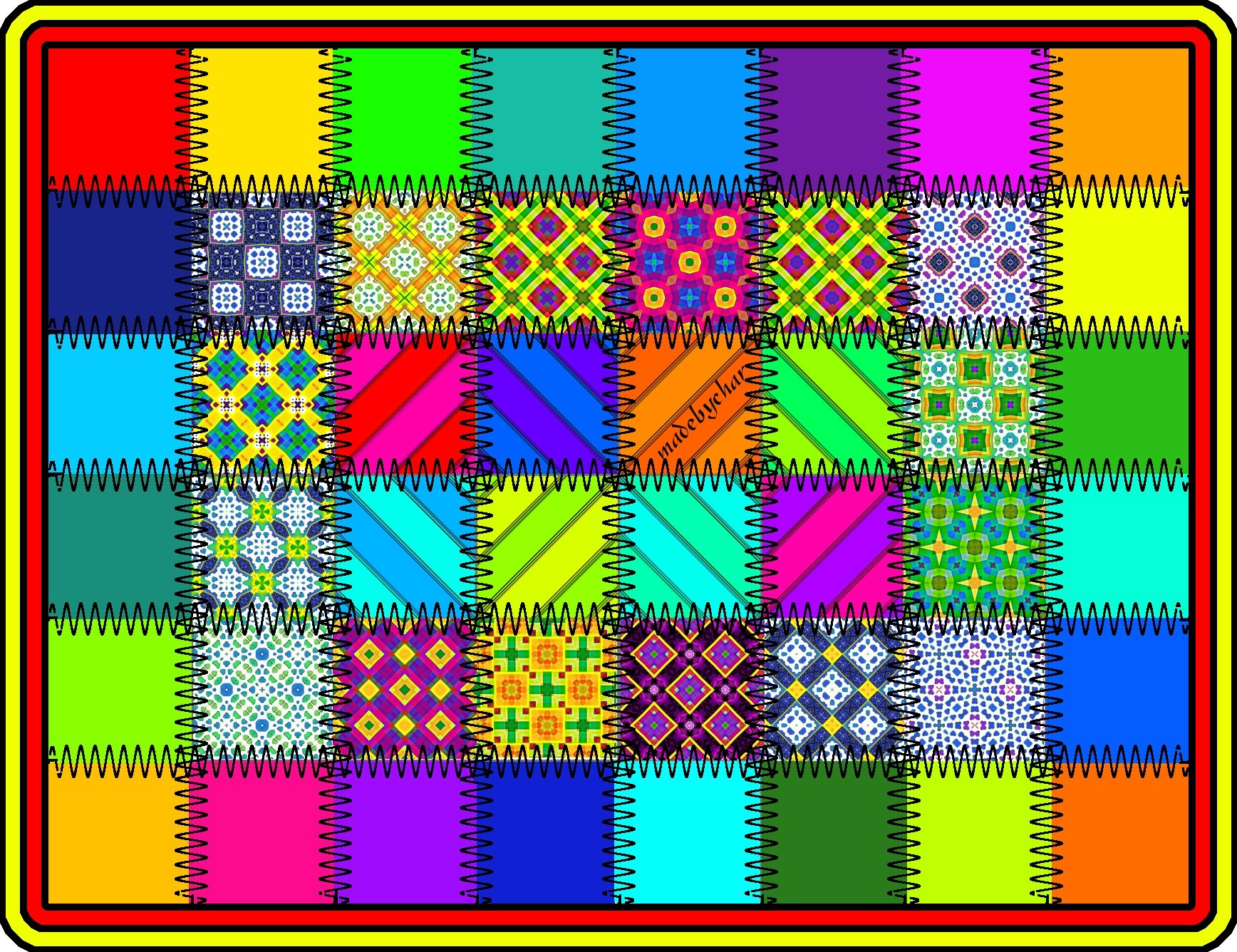 Solve Zig- Zag... jigsaw puzzle online with 252 pieces