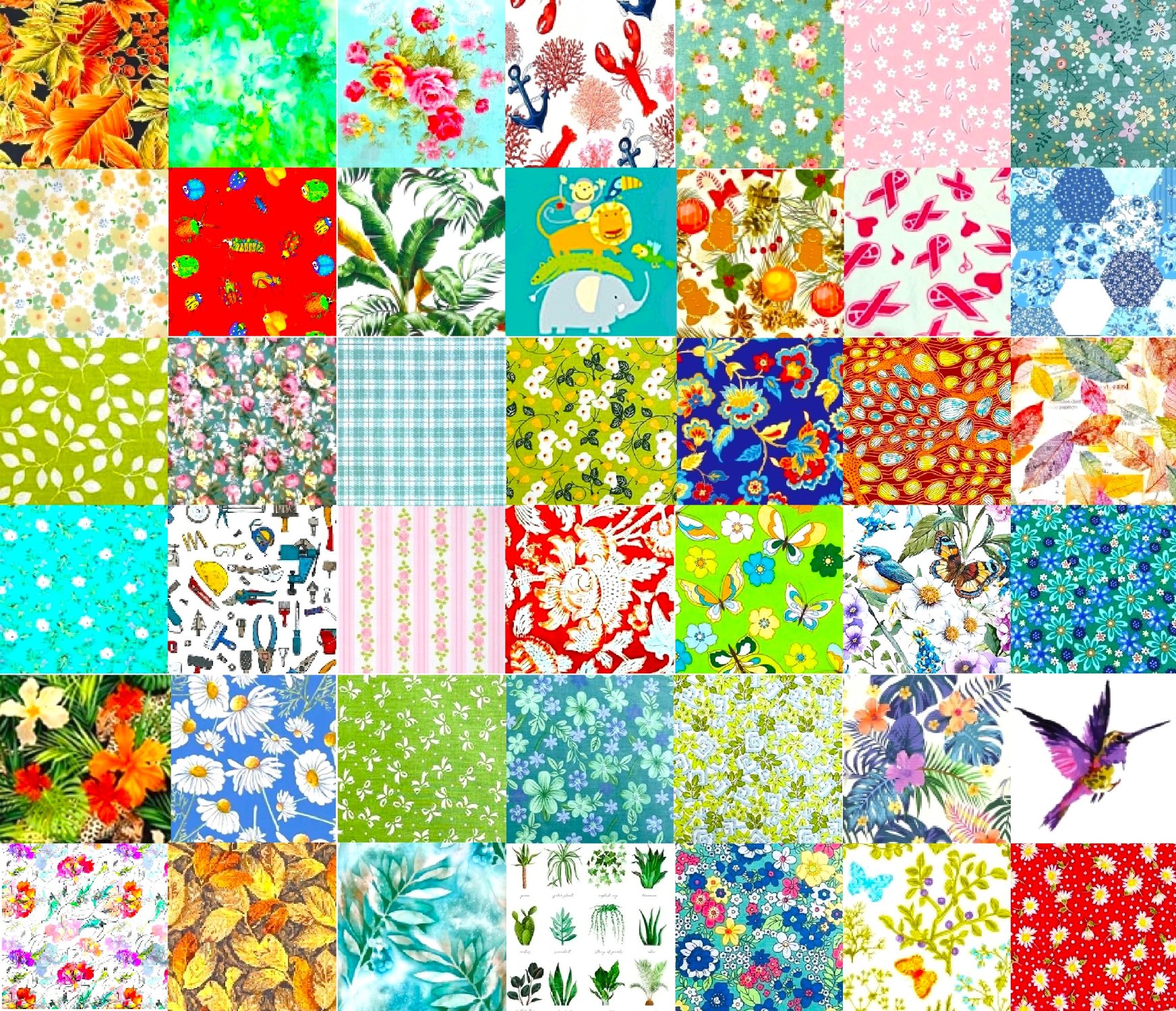 Solve PATCHWORK AMAZON 3 jigsaw puzzle online with 378 pieces