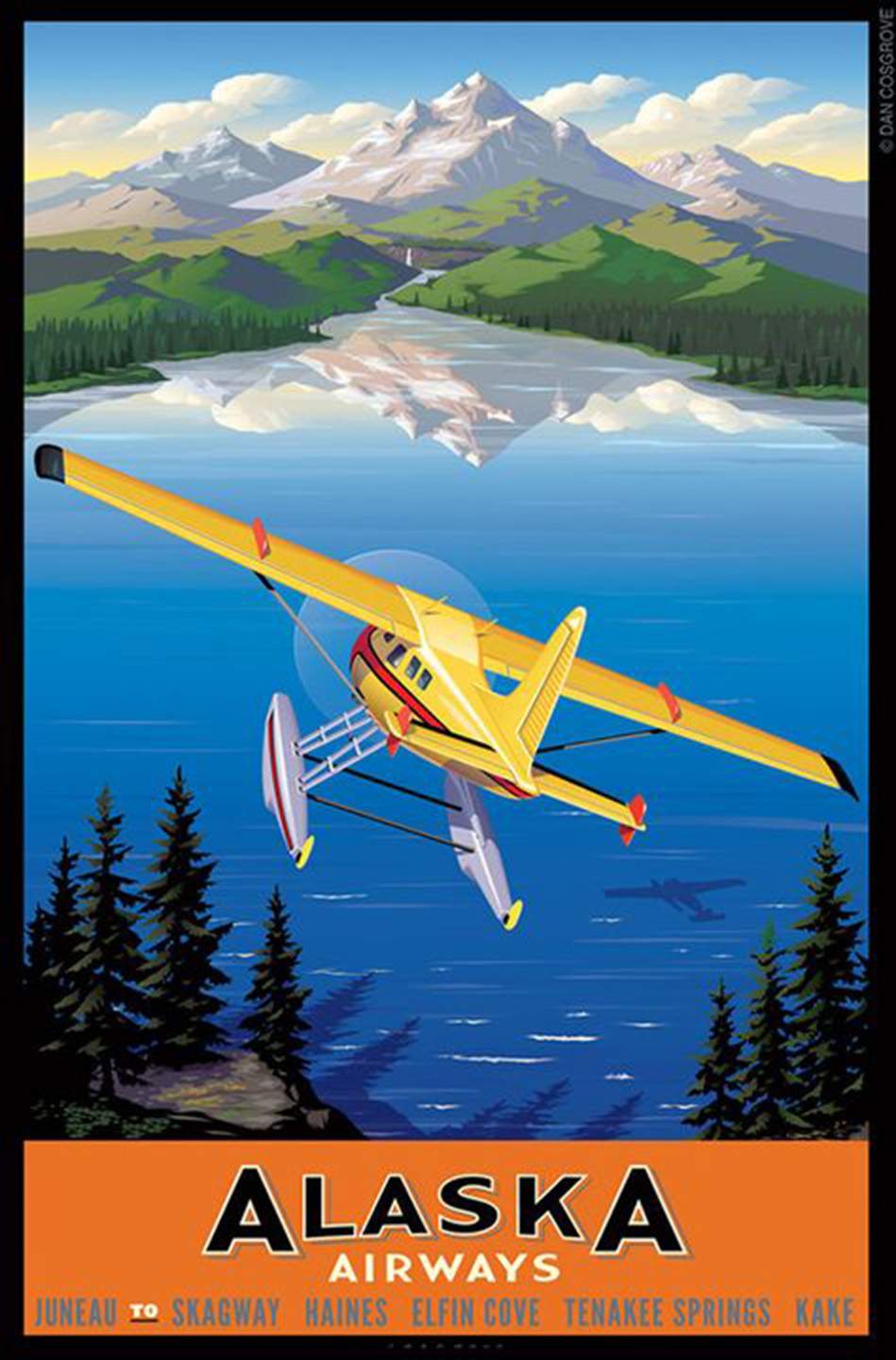 Solve Alaska Airways jigsaw puzzle online with 260 pieces