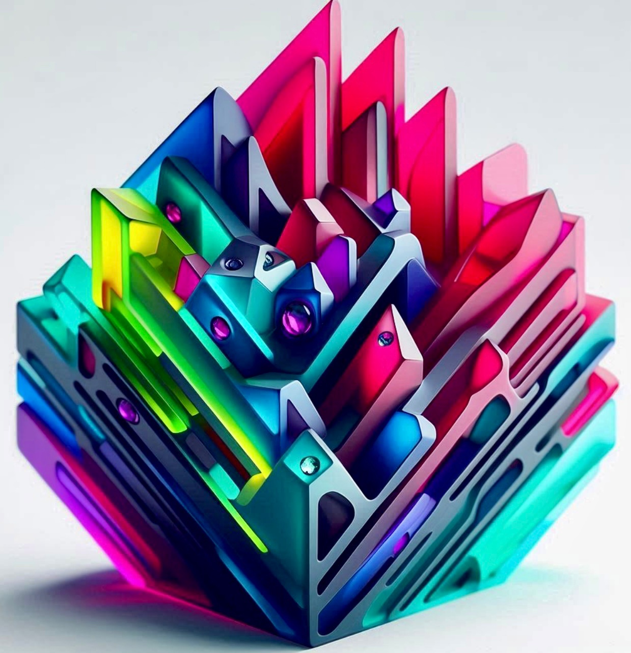 Solve Interlocking jigsaw puzzle online with 81 pieces