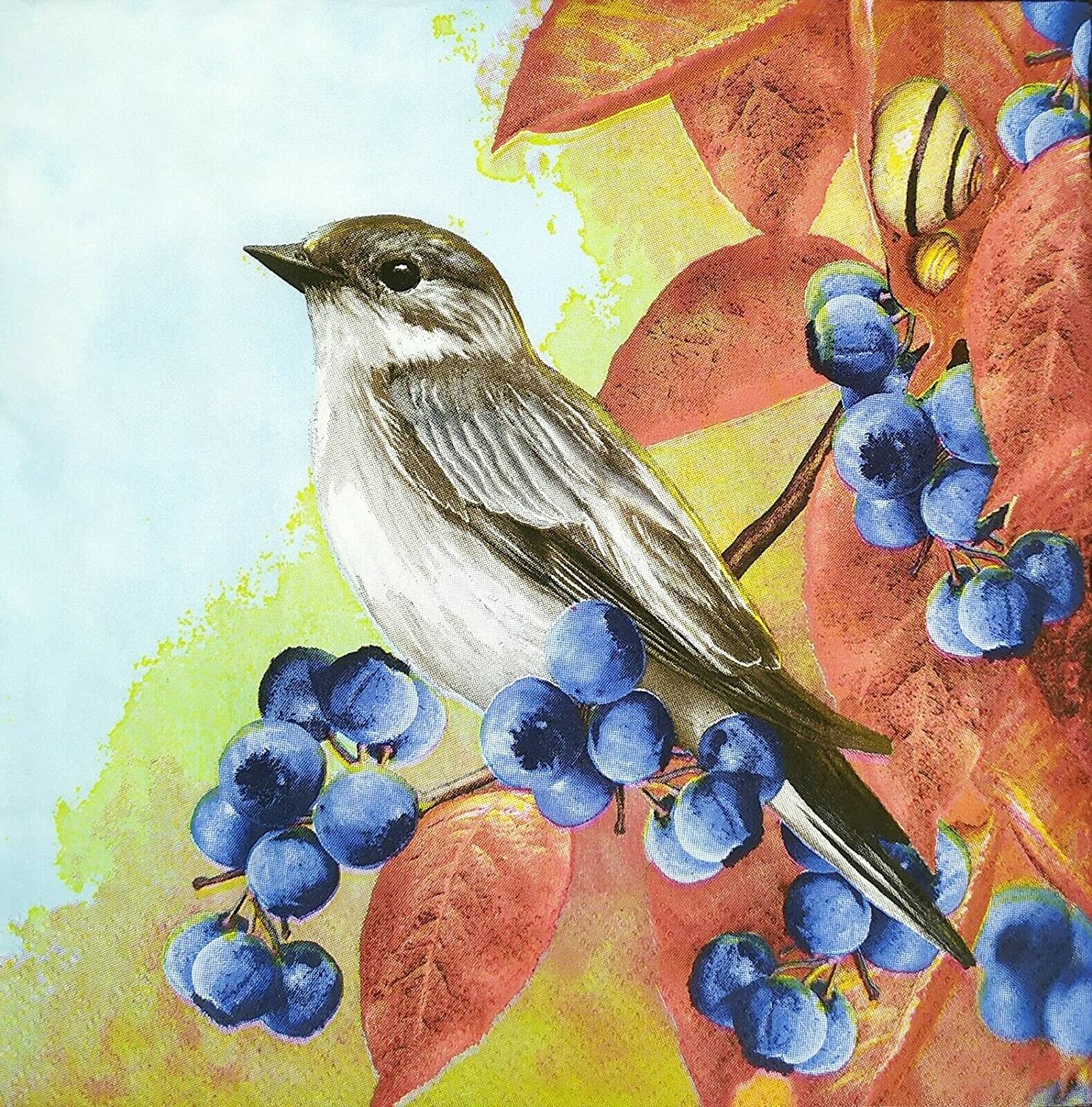 Solve Blueberries jigsaw puzzle online with 225 pieces