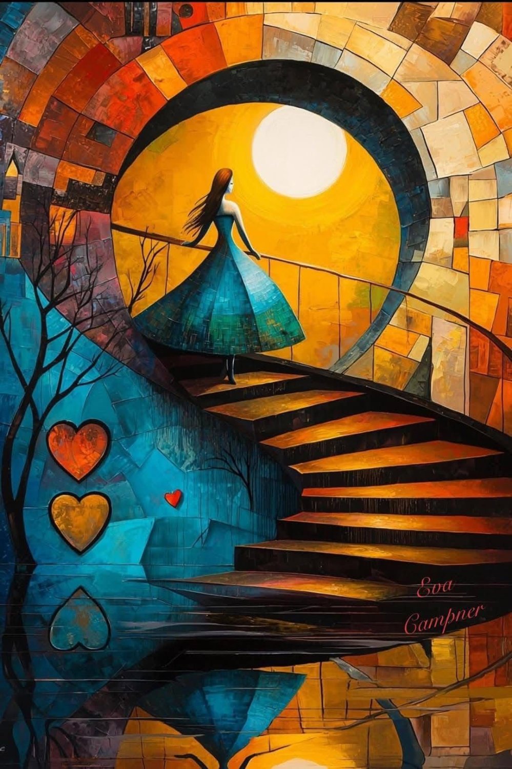 Solve by Eva Campner jigsaw puzzle online with 96 pieces