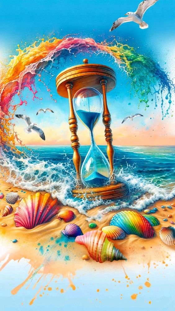 Solve Les heures et les années qui passent jigsaw puzzle online with ...