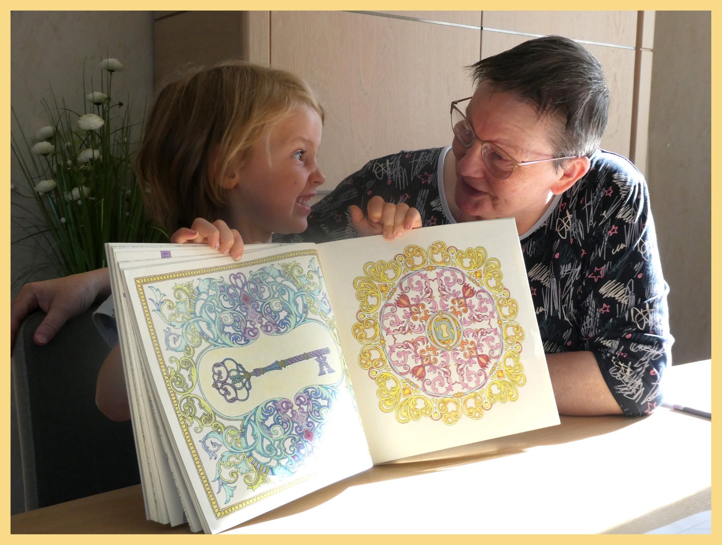 Jigsaw Puzzle | 35 pieces | Self colored drawings, from the book by ...