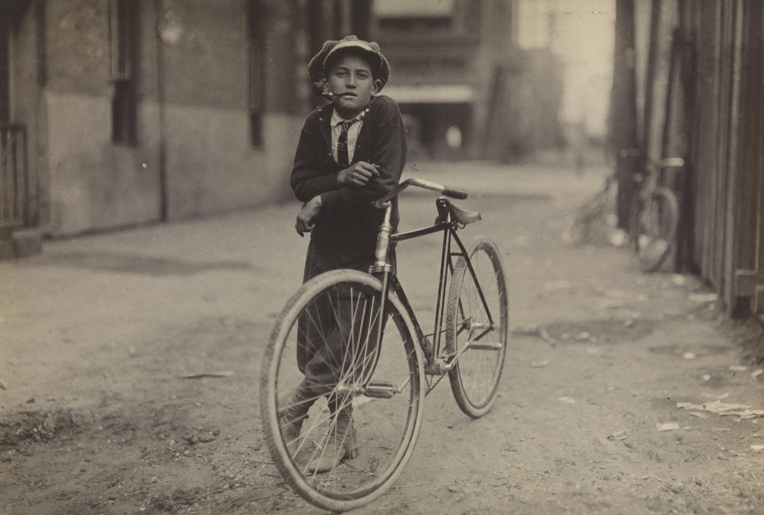 Solve A messenger boy for the Mackay Telegraph Company with his bicycle ...