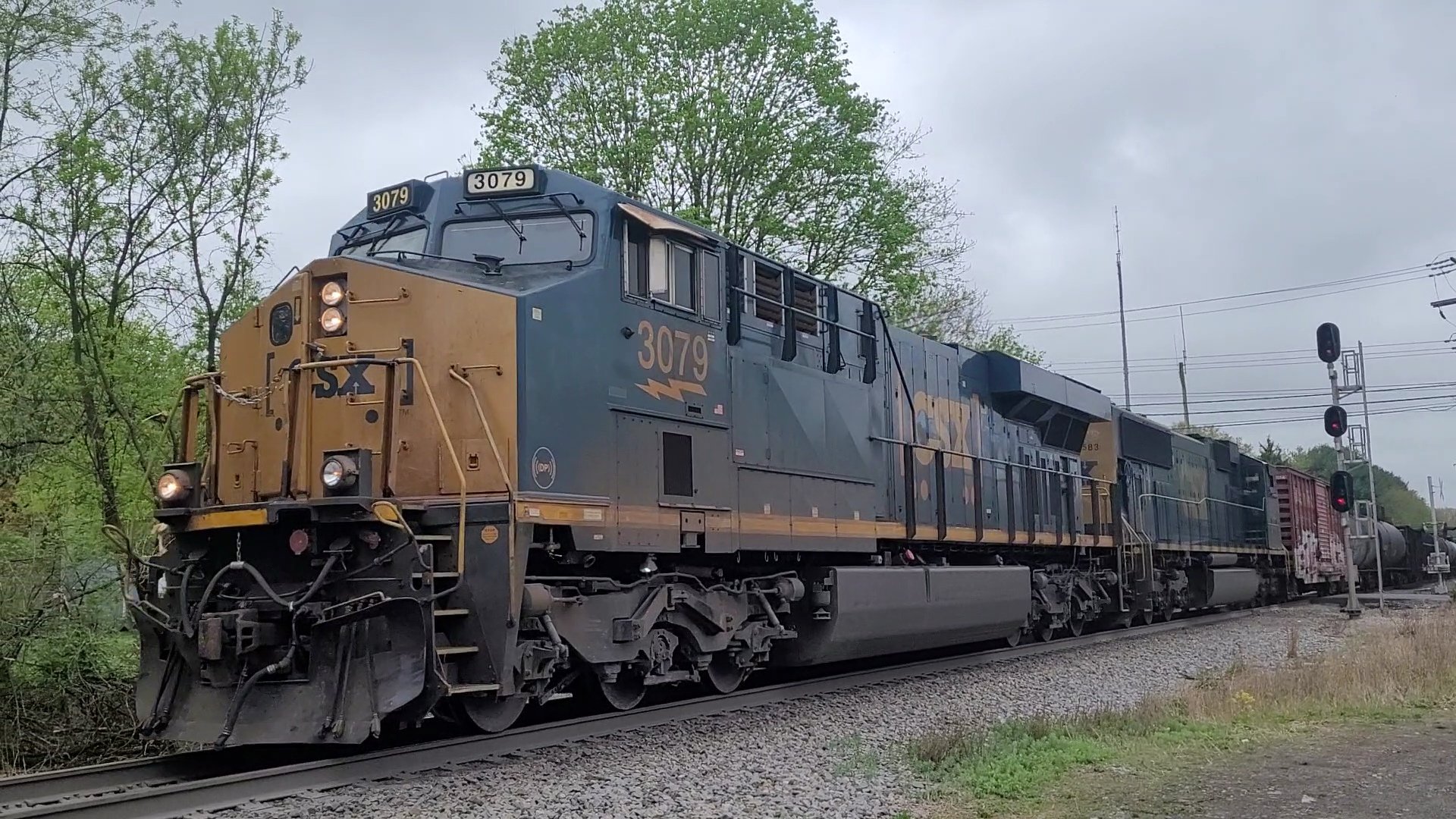 Solve Eastbound Csx Freight Train Past East Singerly Siding Jigsaw