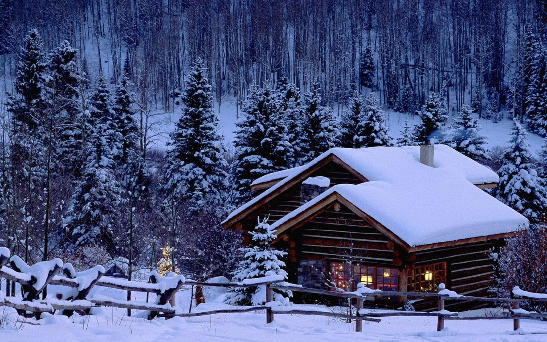 Solve SNOW SCENE ☃️ ️ jigsaw puzzle online with 126 pieces